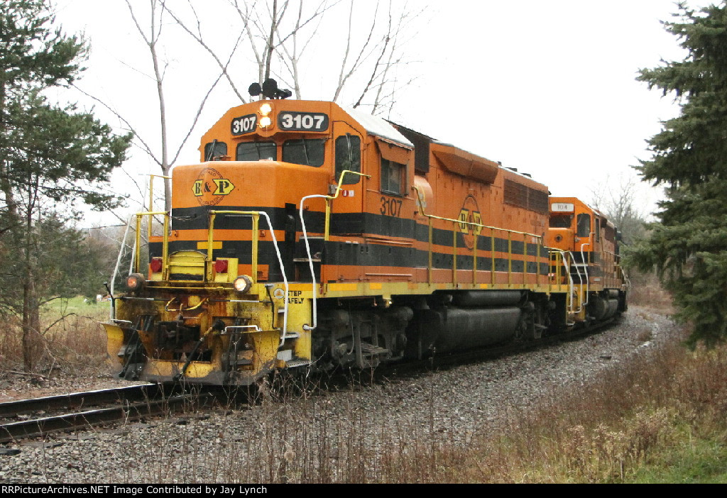 BP 3107 GP40-2 EMD 1967